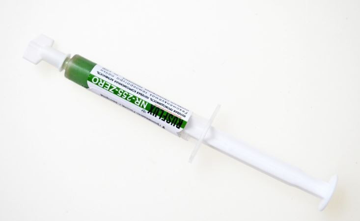 Флюс гель Rusflux NR-255-ZERO для пайки SMD (2мл) - купить по выгодной ...