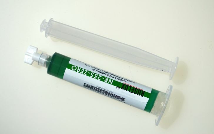 Флюс гель Rusflux NR-255-ZERO для пайки SMD (10мл) - купить по выгодной ...
