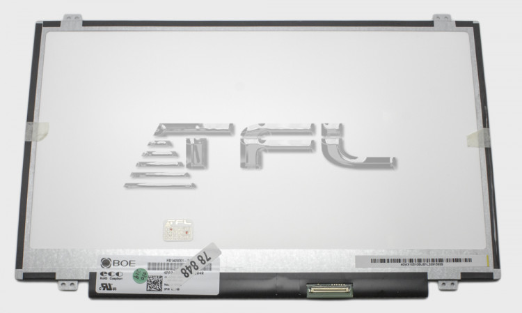 Матрица 14.0", 1366x768, 40pin, LP140WH2(TL)(E2) / LTN140AT28 / N140BGE ...