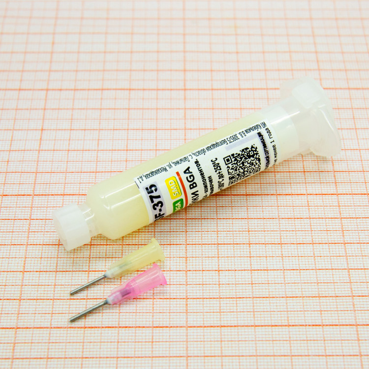 Флюс гель ESF-375 для пайки BGA и SMD (10мл) - купить по выгодной цене